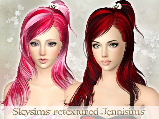 Cool hairstyle - Skysims Hair 106 retextured by Jenni Sims - Sims 3 Hairs