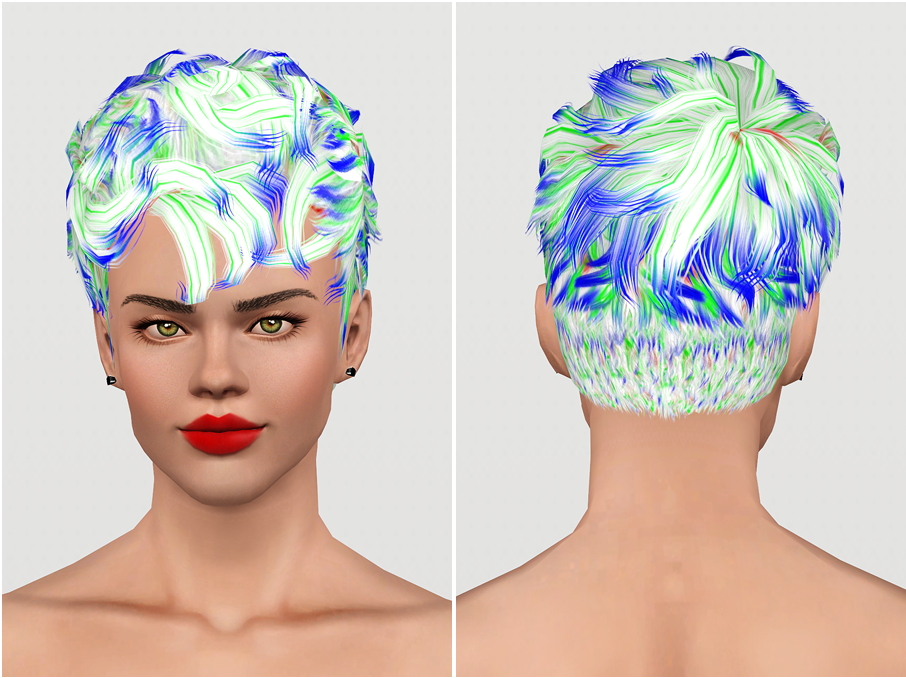 Tomboy hairstyle - Store hair retextured by Rusty Nail - Sims 3 Hairs