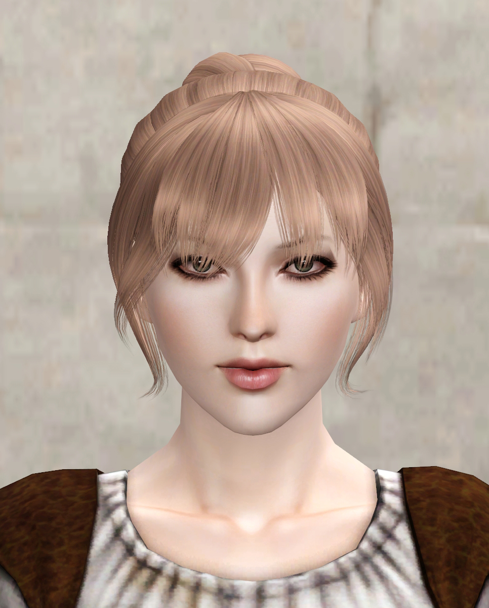 Twisted ponytail hairstyle Newsea's Endless Song retextured by Bring Me ...