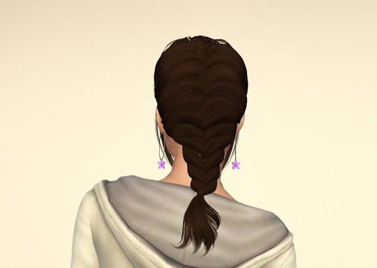 Framing the face bangs with braid hairstyle Skysims 150 Retextured by ...