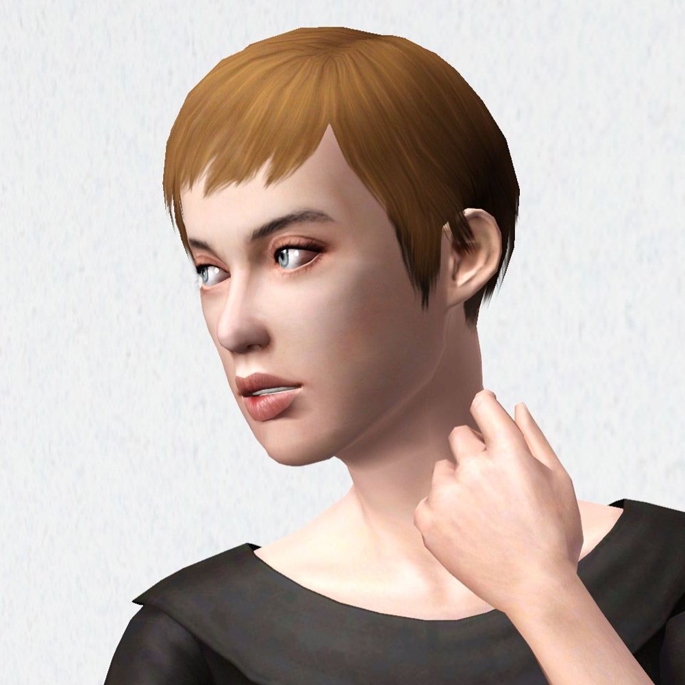 Super short hairstyle - Pixie by HystericalParoxysm at Mod The Sims ...