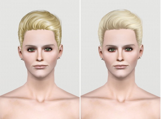 Cazy`s Nicholas hairstyle retextured by Rusty Nail - Sims 3 Hairs