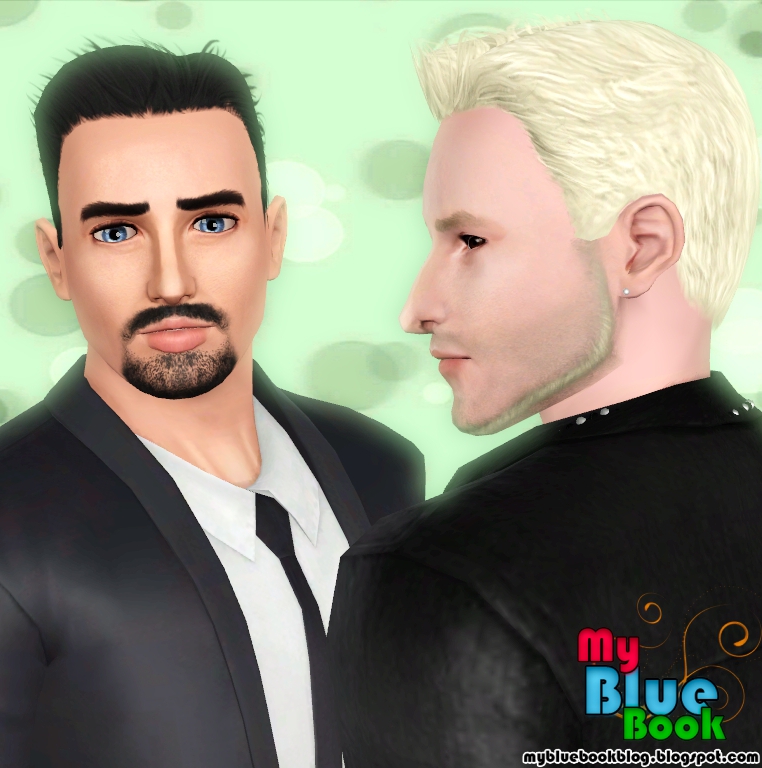 Thrown back hairstyle retextured by TumTum Simiolino - Sims 3 Hairs
