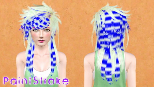 Holic Coon Tails hairstyle retextured by Katty - Sims 3 Hairs