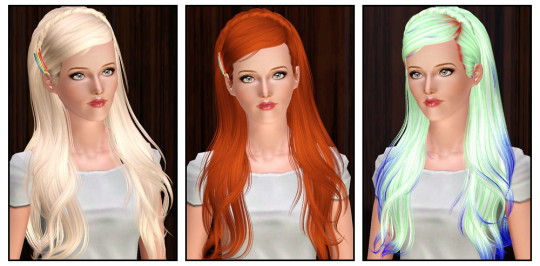Braided crown NewSea`s Monochrome retextured by Brad - Sims 3 Hairs