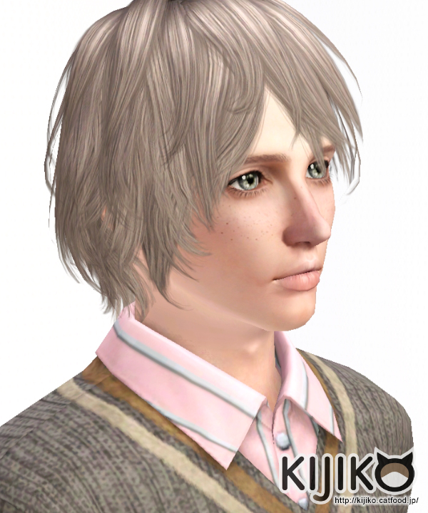 Walnut hairstyle by Kijiko - Sims 3 Hairs