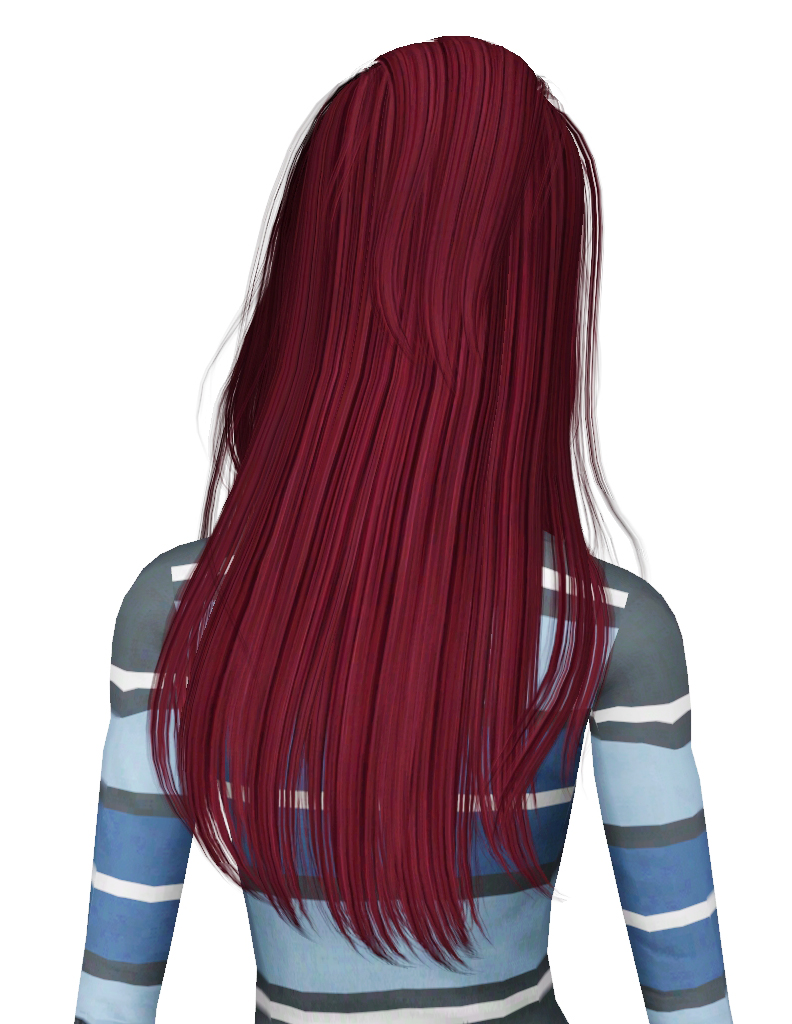 Newsea`s Sakura Drops Hairstyle Retextured By Pocket Sims 3 Hairs