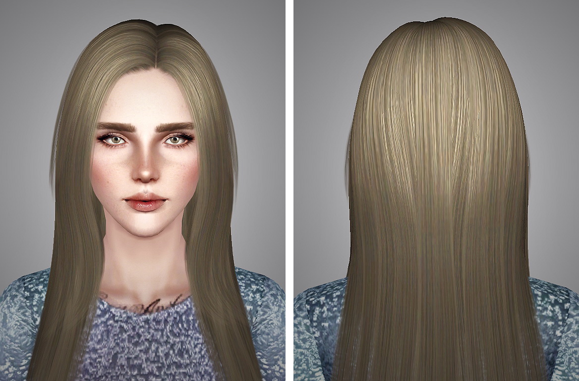 4 new hairstyles retextured by Sweet Sugar - Sims 3 Hairs