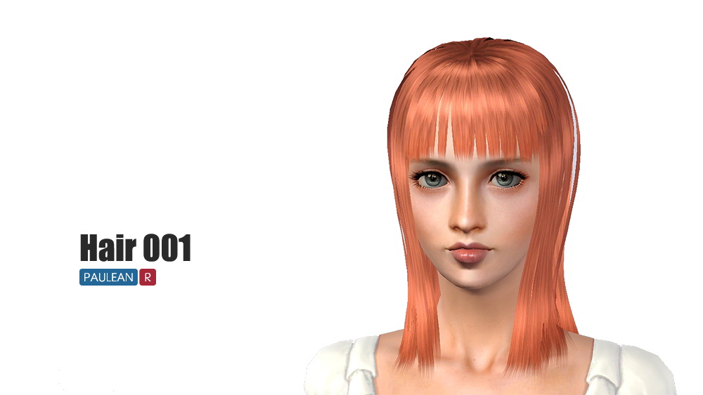 Nico Robin hairstyle 01 by Pauleanr - Sims 3 Hairs