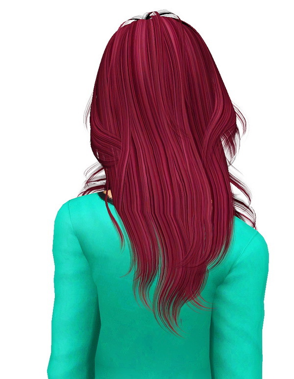 Newsea`s Melt Away Hairstyle Retextured By Pocket Sims 3 Hairs