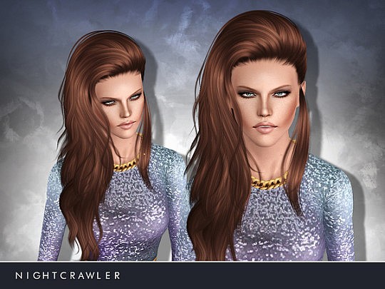 Cool Hairstyle 23 by Nightcrawler - Sims 3 Hairs