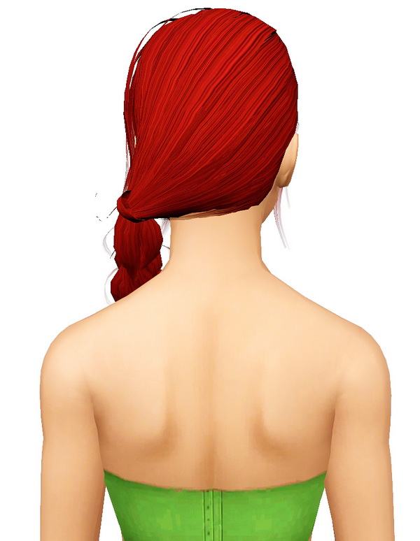 Momo Scarecrow hairstyle retextured by Pocket - Sims 3 Hairs