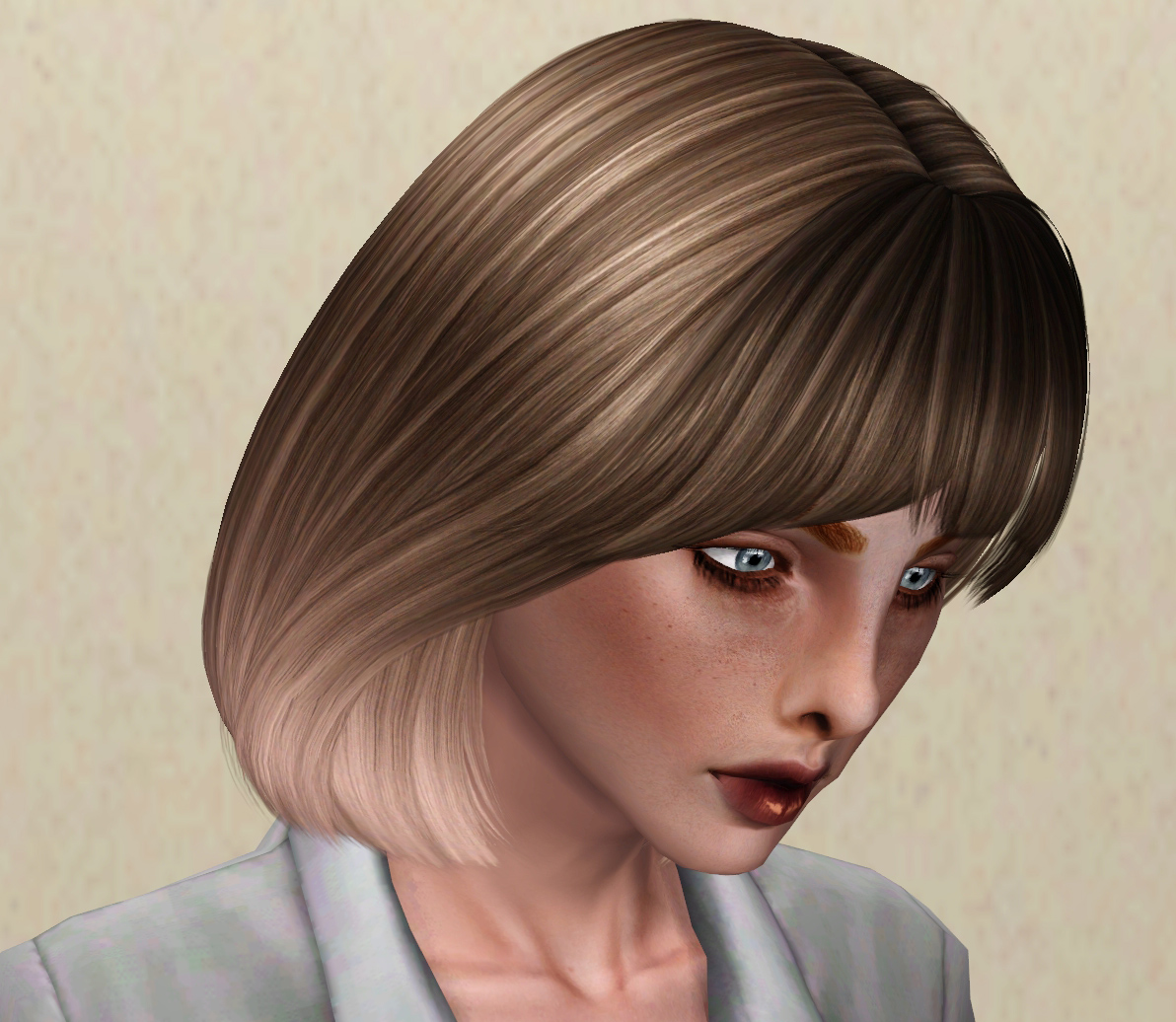 Nightcrawler`s 27 hairstyle retextured by Thecnihs - Sims 3 Hairs