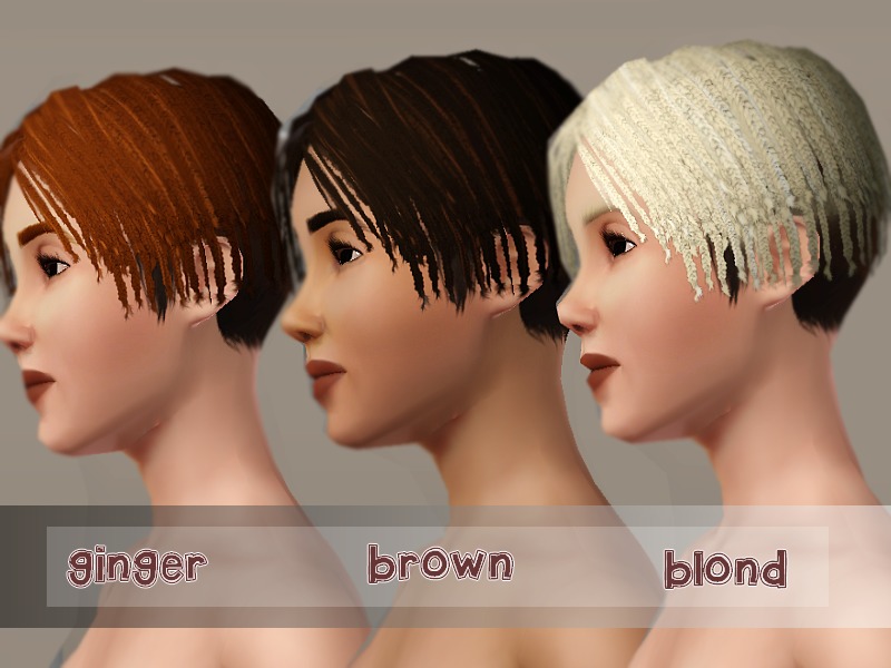 African Inspired Short Fade box braids set by The Sims Resource - Sims ...